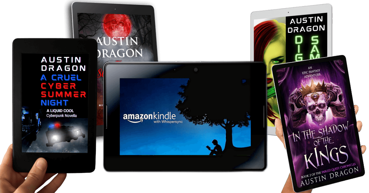 Kindles and Stuff – Author Austin Dragon's Online Store